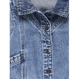 ONLY GIRLS Weste 'KOGKENNEDY' M&auml;dchen Gr&ouml;&szlig;e 134 blue denim
