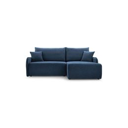 Selsey Ecksofa mit Schlaffunktion Netarro blau Ma&szlig;e (cm): B: 198 H: 93 &raquo; H&ouml;ffner