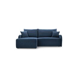 Selsey Ecksofa mit Schlaffunktion Netarro blau Ma&szlig;e (cm): B: 198 H: 93 &raquo; H&ouml;ffner