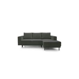 Selsey Ecksofa mit Schlaffunktion Rodario Mini &brvbar; grau &brvbar; Ma&szlig;e (cm): B: 241 H: 90 &raquo; H&ouml;ffner