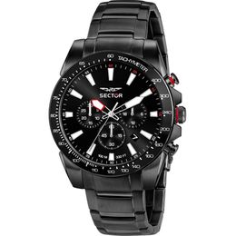 Sector Analog Watch male Black size One Size