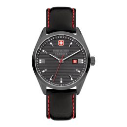 SWISS MILITARY HANOWA Analog Watch 'ROADRUNNER' male Black size One Size