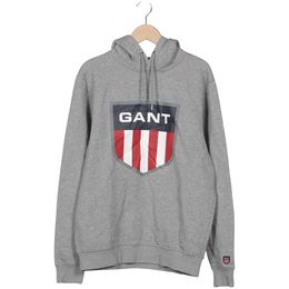 Gant Kapuzenpullover Herren Gr&ouml;&szlig;e XL Second Hand grau
