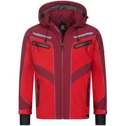 Rock Creek Outdoor jacket 'Jacke' male Red size M