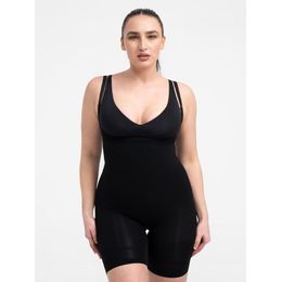 Cfab By Creamy Fabrics Shaping Bodysuit 'Bodysuit Sculpting Shapewear mit offener Brust' female Black size 4XL