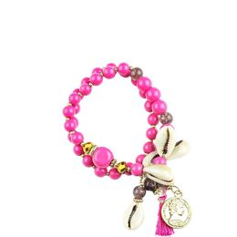 Collezione Alessandro Bracelet 'Bangalore' female Pink size 20 cm
