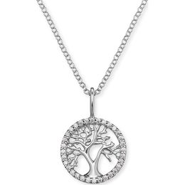Engelsrufer Necklace 'Lebensbaum ERN-LILTREE-ZI' female Silver size One Size