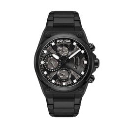 Police Analog Watch 'Airflow' male Black size One Size