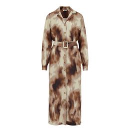 WE Fashion Shirt Dress female Brown size XXXL