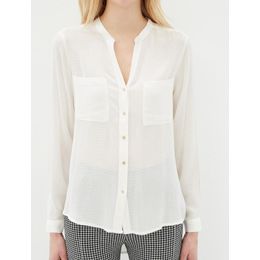 KOTON Bluse Damen Gr&ouml;&szlig;e XS gr&uuml;n / wei&szlig;