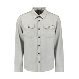 NO EXCESS Button Up Shirt male Grey size S