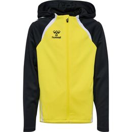 Hummel Athletic Zip-Up Hoodie 'LEAD 2.0' boy Yellow size 128