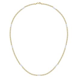 Christ Kette Damen Gr&ouml;&szlig;e One Size gold / wei&szlig;