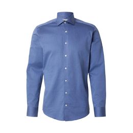 Bruun & Stengade Bruun & Stengade Button Up Shirt 'Morros' male Blue size 39