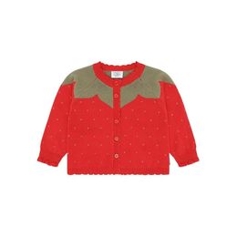 HUST & CLAIRE Hust & Claire Knit Cardigan 'Cilja Strawberry' girl Red size 92