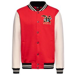 King Kerosin Between-Season Jacket 'Detroit Greaser' male Red size XXL