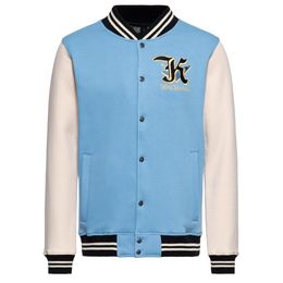 King Kerosin Between-Season Jacket 'Detroit Greaser' male Blue size L