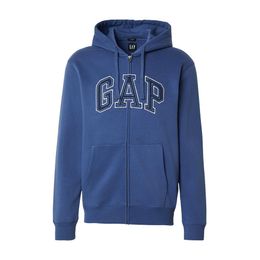 GAP Zip-Up Hoodie male Blue size XS