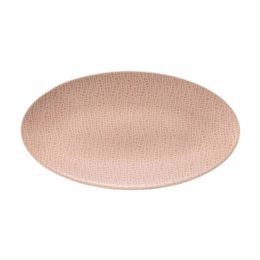 Servierplatte Seltmann Weiden "Servierplatte Life Fashion 33x18 cm", rosa (posh rose), L:32,9cm, Porzellan, Servierplatten, Servierplatte