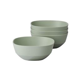 Schale Mepal "Schalen Silueta 250 ml 4er Set", gr&uuml;n (nordic sage), L:11cm, Sch&uuml;sseln, Schale