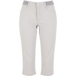 Stoffhose AENGELS "AENGELS Anacapri Sporty Denim", Damen, Gr. 36, Normalgr&ouml;&szlig;en, summer grau used, 90% Baumwolle, 8% Polyester, 2% Elasthan, unifarben, slim fit, Hosen Stoffhose