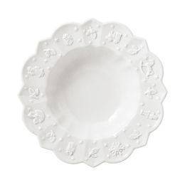 Villeroy & Boch Suppenteller VILLEROY & BOCH "Suppenteller Toy's Delight Royal Classic &oslash; 23,2 cm wei&szlig;", wei&szlig;, L:23,2cm, Speiseteller