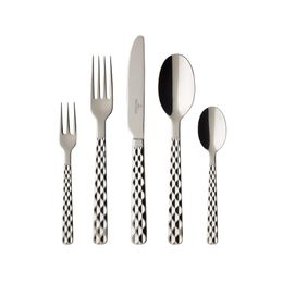 Villeroy & Boch Besteck-Set VILLEROY & BOCH "Tafelbesteck Boston 30er Set silber", silber, Essbesteck-Sets