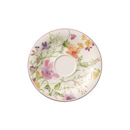 Villeroy & Boch Untertasse VILLEROY & BOCH "Fr&uuml;hst&uuml;cksuntertasse Mariefleur Basic &oslash; 19 cm bunt", bunt, L:19cm, Speiseteller