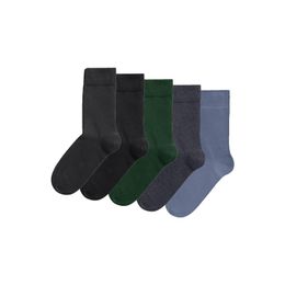 Bj&ouml;rn Borg Kurzsocken BJ&Ouml;RN BORG "Socken 5er Pack", Herren, Gr. 36-40, bunt (mehrfarbig), Obermaterial: 78% Baumwolle CO. 20% Polyamid PA. 2% Elasthan EL., Socken