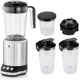 WMF Standmixer "KULT X", silber (cromargan), B:13,4cm H:39,2cm T:15,7cm, Zerkleinerer, Smoothie-Maker / Multifunktionsmixer