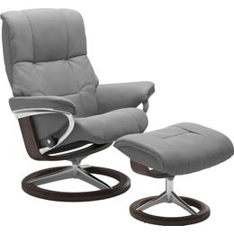 stressless "Mayfair" Set, Relaxsessel mit Hocker, mit Hocker, mit Signature Base, Gr&ouml;&szlig;e S, M & L, Gestell Wenge