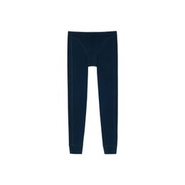 Lange Unterhose Schiesser "Lange Unterhose Hose lang "95/5" 1er Pack", Herren, Gr. L, blau, Obermaterial: 95% Baumwolle CO. 5% Elasthan EL., Unterhosen Lange Unterhose
