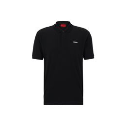 Poloshirt Hugo "Poloshirt DONOS222", Herren, Gr. M, schwarz (schwarz 2), Obermaterial: 100% Baumwolle CO., Shirts