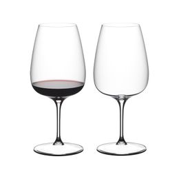 Rotweinglas "Cabernet / Merlot / Cocktail Weingl&auml;ser Grape 830 ml 2er Set transparent", bunt (transparent), Glas, RIEDEL THE WINE GLASS COMPANY, Trinkgef&auml;&szlig;e, Rotweinglas
