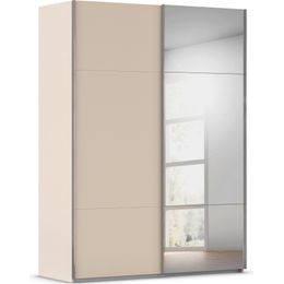 Schwebet&uuml;renschrank Rauch "Kleiderschrank Schrank Garderobe Schlafzimmerschrank CONTIDO", beige (beige (champagner)), B:162cm H:223cm T:68cm, Holzwerkstoff, Schr&auml;nke, Schwebet&uuml;renschrank, aus hochwertigem Material in 6 Breiten 2 Griff-Farben MADE IN GERMANY