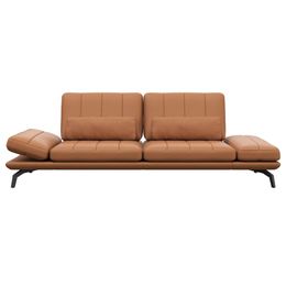FLEXLUX "Tropea Funktionssofa, Designsofa, Relaxfunktion, TV-Couch," mit Armteilverstellung sowie Sitztiefenverstellung, Breite 252 cm
