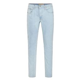 Bequeme Jeans Blend "Bequeme Jeans BHJET", Herren, Gr. 36, L&auml;nge 32, blau (denim bleach blau), Obermaterial: 80% Baumwolle CO. 19% Polyester PES. 1% Elasthan EL., Jeans