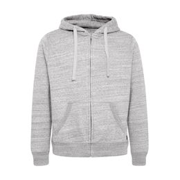 Kapuzensweatjacke Blend "Kapuzensweatshirtjac BHAlton", Herren, Gr. L, grau (stone mix), Obermaterial: 60% Baumwolle CO. 40% Polyester PES., Sweatjacken