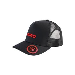 Hugo "Marsel-Trucker" aus Twill & Mesh mit 3D Logostickerei, unisex