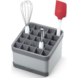 K&uuml;chenorganizer-Set Metaltex "UTILTEX", grau, B:12cm H:21cm T:17cm, Kunststoff, K&uuml;chenhelfer-Sets