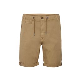 !Solid Chinoshorts SOLID "Chinoshorts SDLaris", Herren, Gr. L, N-Gr, braun (dull gold), Obermaterial: 97% Baumwolle CO. 3% Elasthan EL., Hosen Chinoshorts