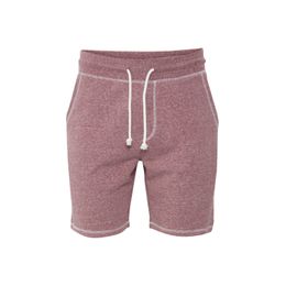 !Solid Sweatshorts SOLID "Sweatshorts SDToljan", Herren, Gr. 3XL, N-Gr, rot (wine rot m), Obermaterial: 50% Baumwolle CO. 40% Polyester PES. 10% Viskose CV., Hosen Sweatshorts