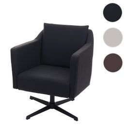 Mendler Lounge-Sessel HWC-H93b, Sessel Cocktailsessel Relaxsessel mit Fu&szlig;kreuz, drehbar ~ Variantenangebot 74714