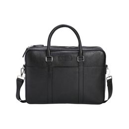 Businesstasche Babista "Tasche DALMAR", Damen, Gr. 1, schwarz, Obermaterial: 100% Lammleder LEL., Taschen