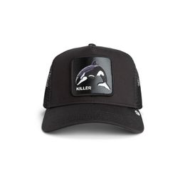 Snapback Cap GOORIN BROS. "Cap OG Trucker", Herren, schwarz (killer trucker), Obermaterial: 57% Polyester PES. 43% Baumwolle CO., Caps