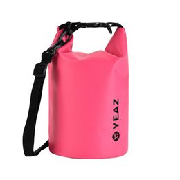 Packsack YEAZ "Wasserfester Packsack 1,5L ISAR", Damen, Gr. 1,5, pink, Obermaterial: 100% PVC PVC., Taschen