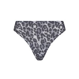 String Chantelle "String SOFTSTRETCH 1er Pack", Damen, bunt (grau leopard), Obermaterial: 80% Polyamid PA. 20% Elasthan EL., Unterhosen String