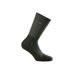 Kurzsocken Rohner Socks "Socken Original 1er Pack", Herren, Gr. 36-38, gr&uuml;n, Obermaterial: 70% Schurwolle WV. 25% Polyacryl PAN. 3% Elasthan EL. 2% Polyester PES., Socken