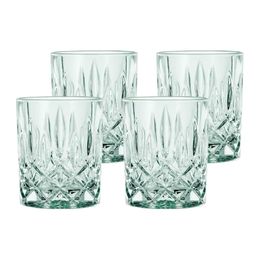 Whiskyglas Nachtmann "Whiskybecher Noblesse Fresh 295 ml 4er Set", gr&uuml;n (mint), 4 tlg., Glas, Trinkgef&auml;&szlig;e, Whiskyglas