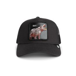 Snapback Cap GOORIN BROS. "Cap OG Trucker", Herren, schwarz (gut hippo trucker), Obermaterial: 57% Polyester PES. 43% Baumwolle CO., Caps